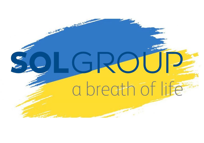 Ο όμιλος SOL δίπλα στον Ουκρανικό λαό - Vivisol Hellas